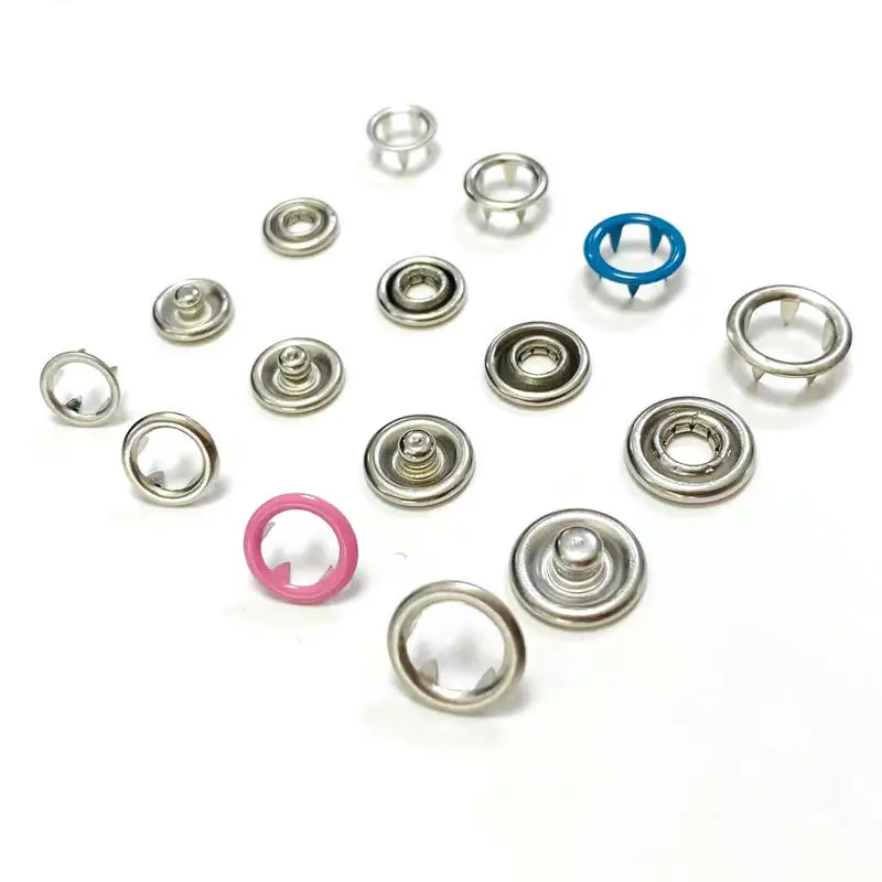 Wholesale Stainless Steel Snap Button In Set Diy Snap Button For Kids ...