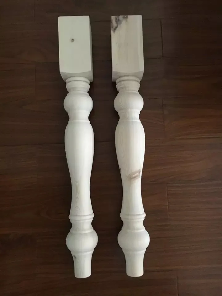 Shop Our Farmhouse Wood Table Legs - Natural & Stylish