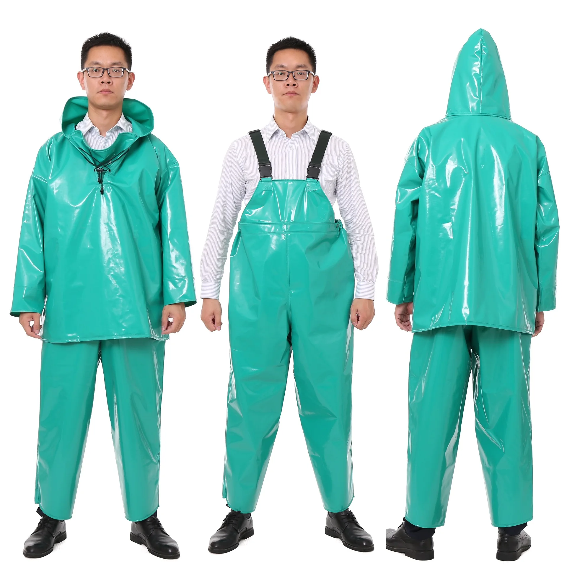 Pvc Fishing Bib And Braces Overall Pants Farming Overall Oilskins ...