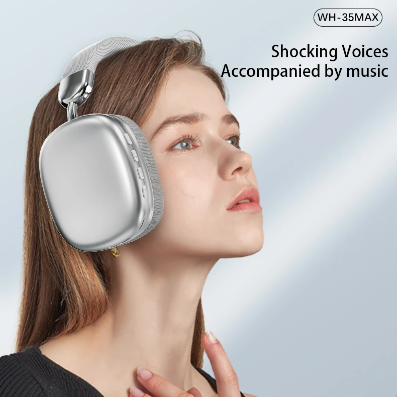 Popular P9 Pro Max Wireless Headphones With Mic Stereo Sound Max Sport ...