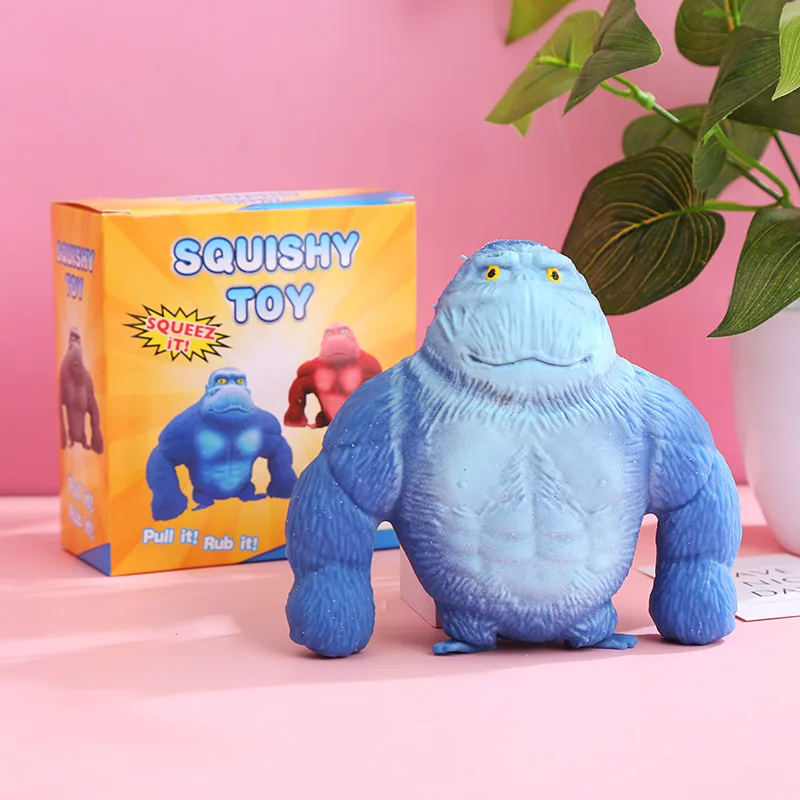 Af Custom Monkey Elastic Big Funny Stretch Monkey Toy Orangutan Sand ...