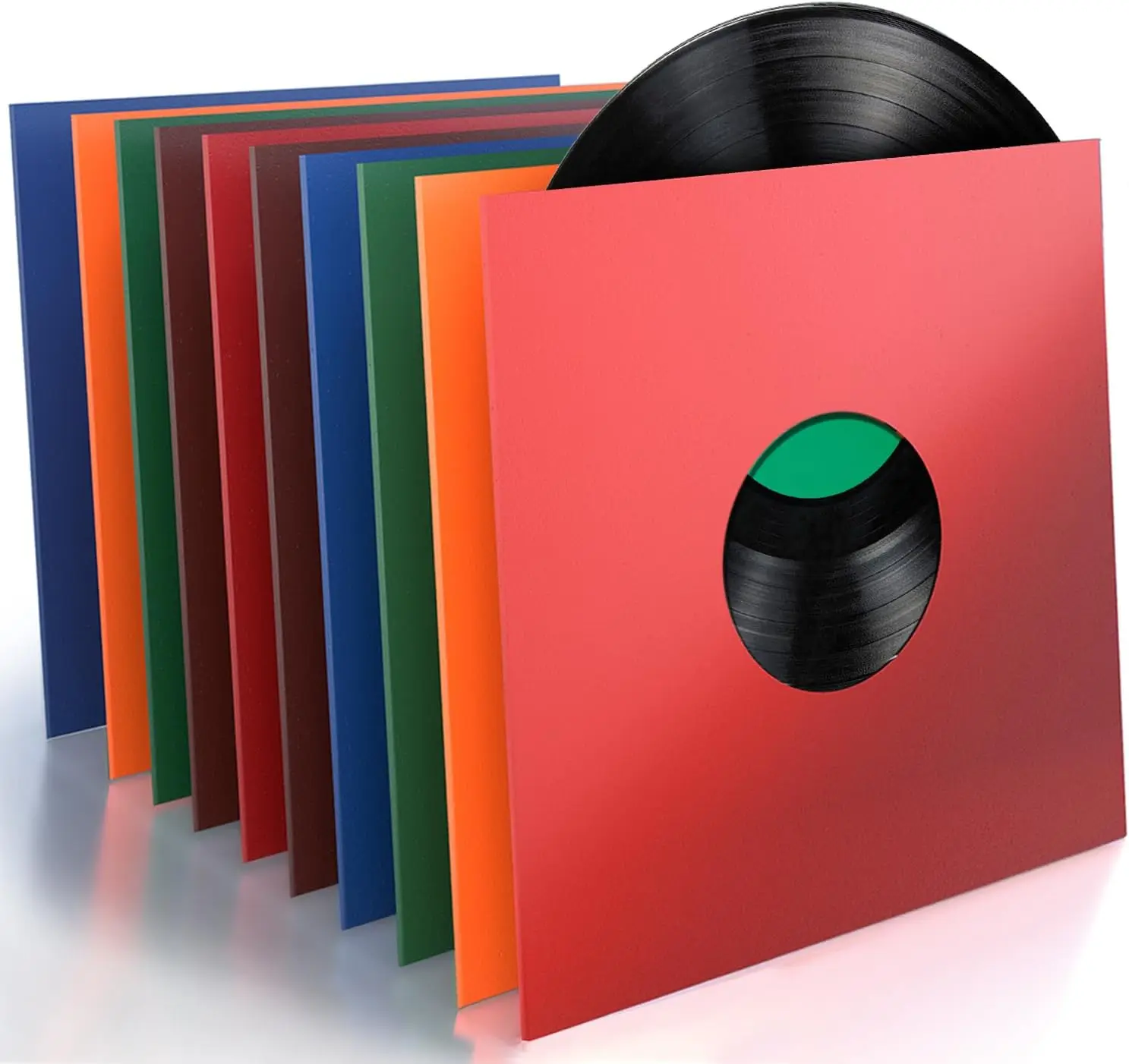 Cardboard Record Jacket 350gsm Paper Vinyl Record Sleeves