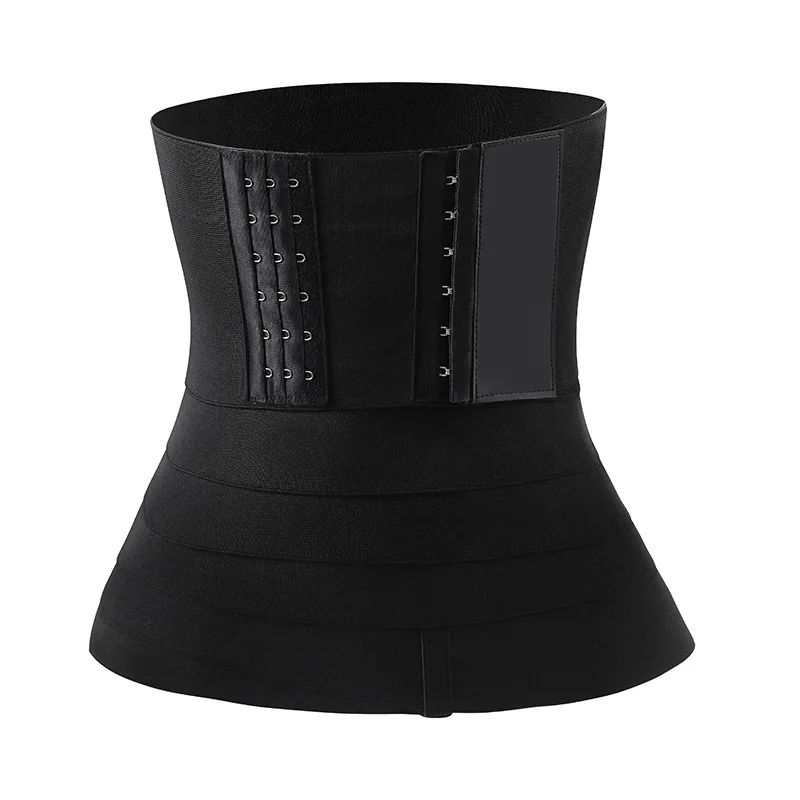 Latex Body Shaper - Waist Wrap Slimming Button Closure Belts
