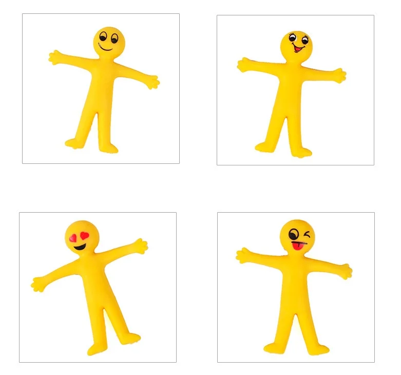 Tik Tok Hot Selling the Yellow Little Man Decompression Toy New Pulled ...