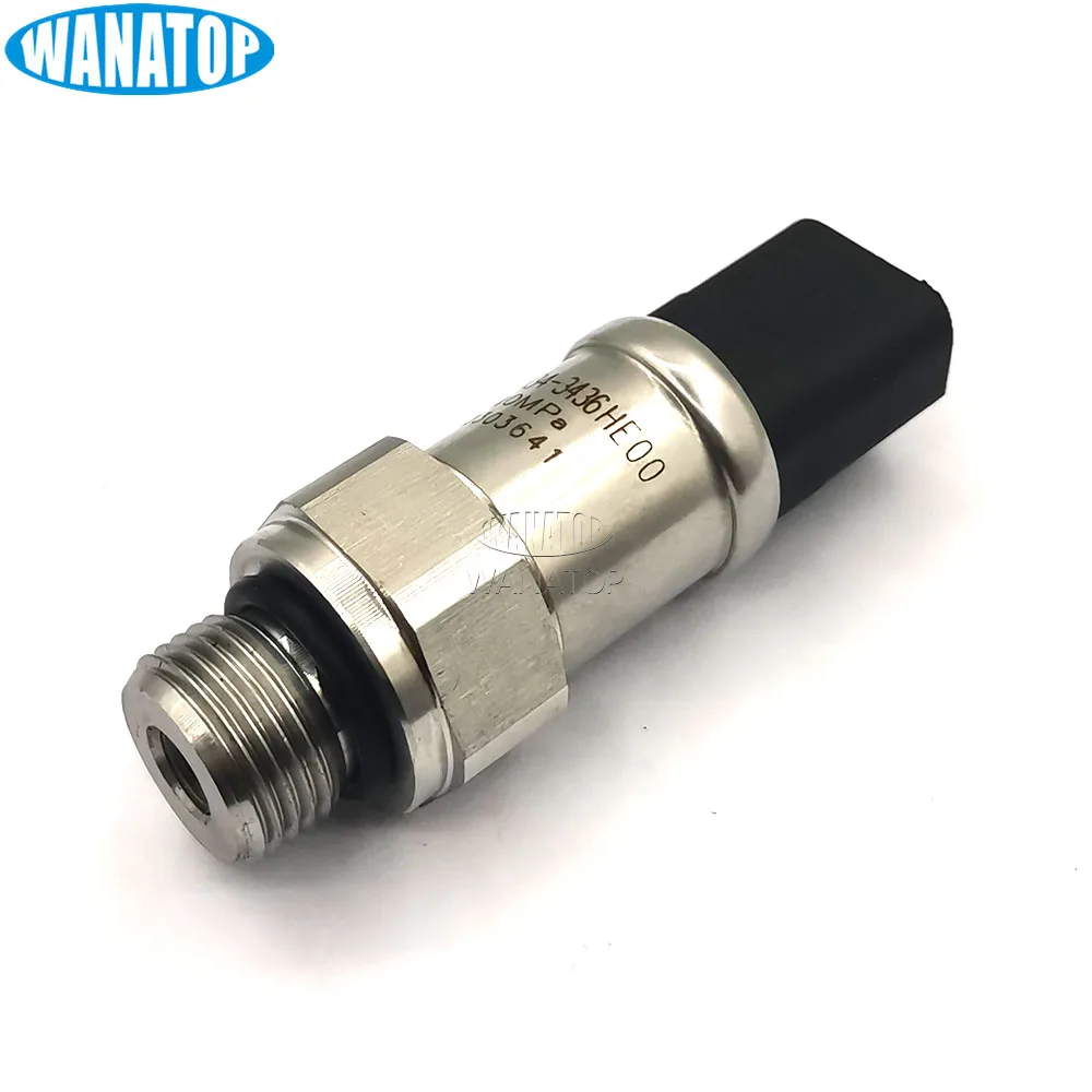 New Fuel Pump Pressure Sensor 434-3436 4343436 For Cat E323d - Buy ...