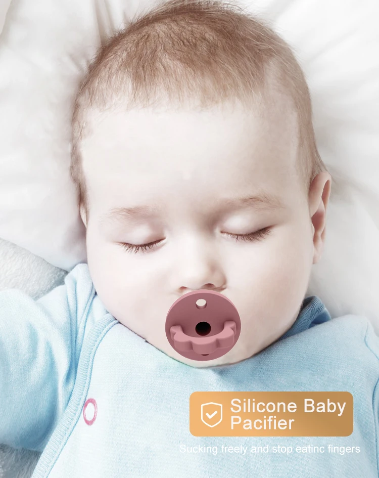 Silicone Baby Sublimation Latex Food Rubber Pacifier Bibs