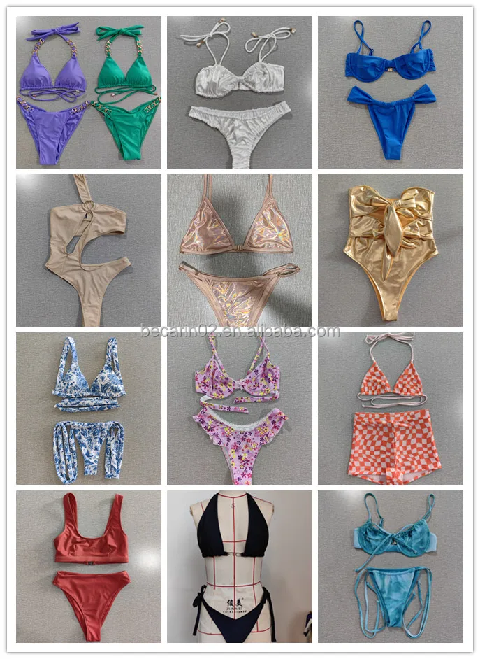 Luxury Young Girl Swimwear Designer Solid Color Swimsuits Custom ...