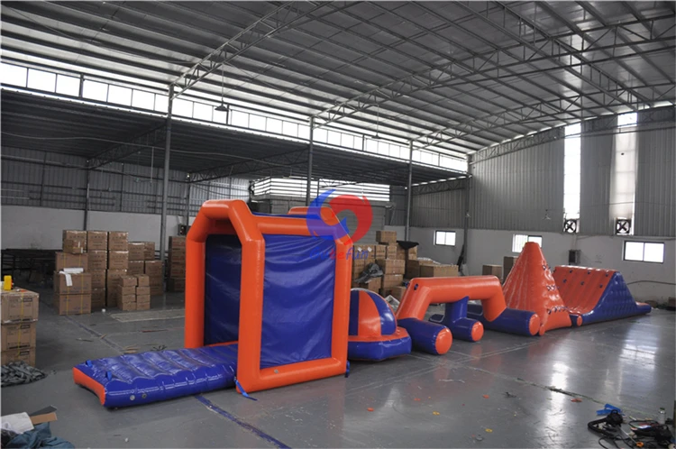 Swimming Pool Floating Inflatable Water Obstacle Course