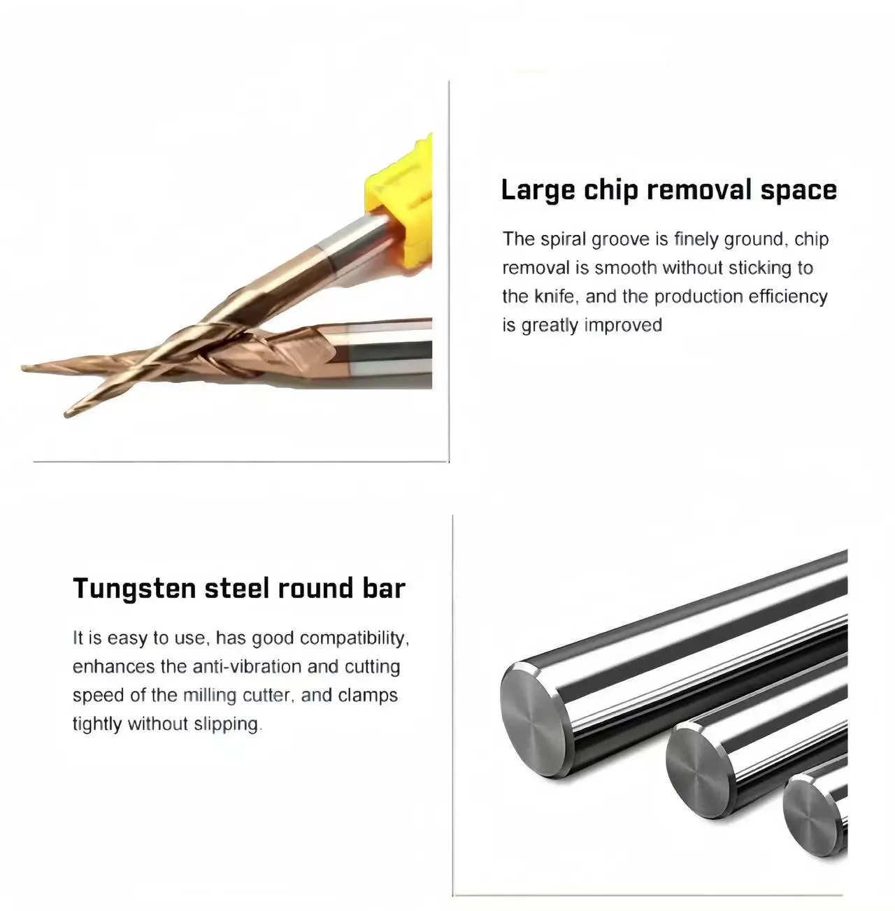 Popular Hot Sales CNC Router Bit Carbide Conical Ball Nose End Mill ...