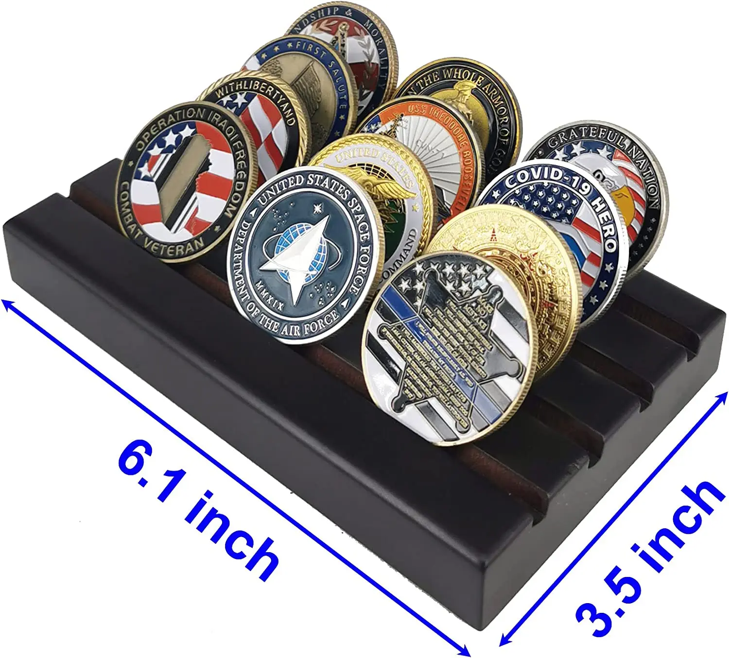 Military Coin Display Challenge Coin Display Case Spacesea Challenge ...