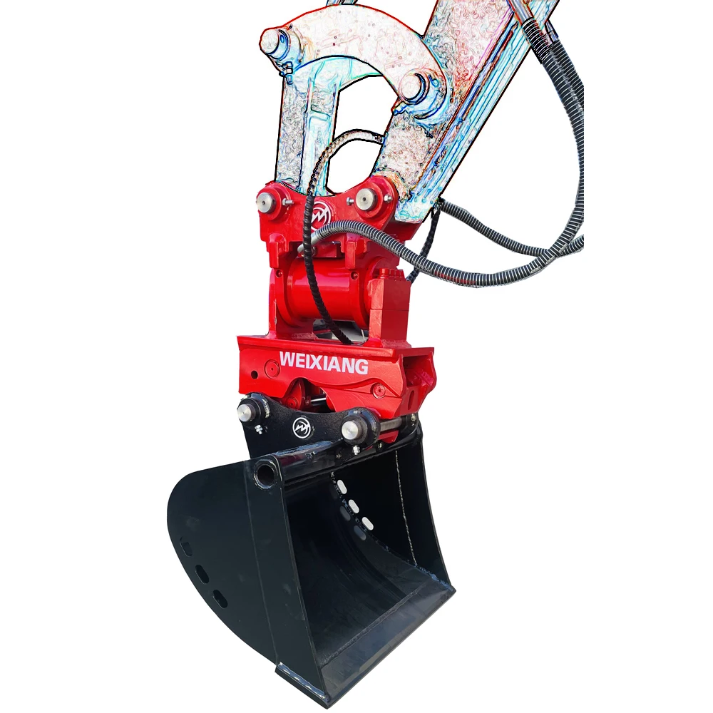 Excavator Hydraulic Quick Hitch Coupler - Mini Tiltrotator