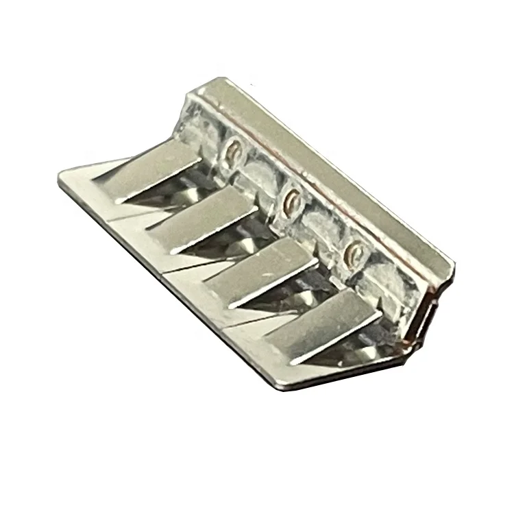 Custom Metal Stainless Steel Brass Copper Electric Flat Connector ...