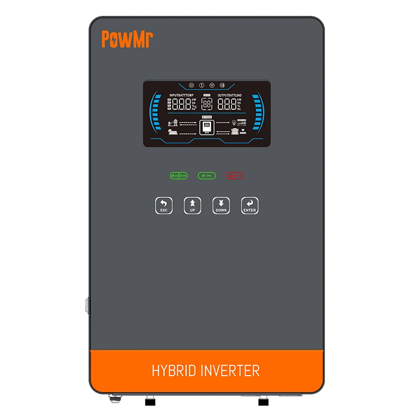 Powmr 4500w 24v Hybrid Inverter Mppt 230v Pure Sine Wave Solar Inverter ...