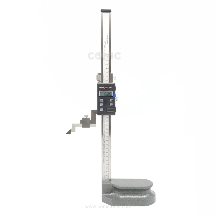 Accurate Height Measurement with CONICTOOLS Digital Calipers