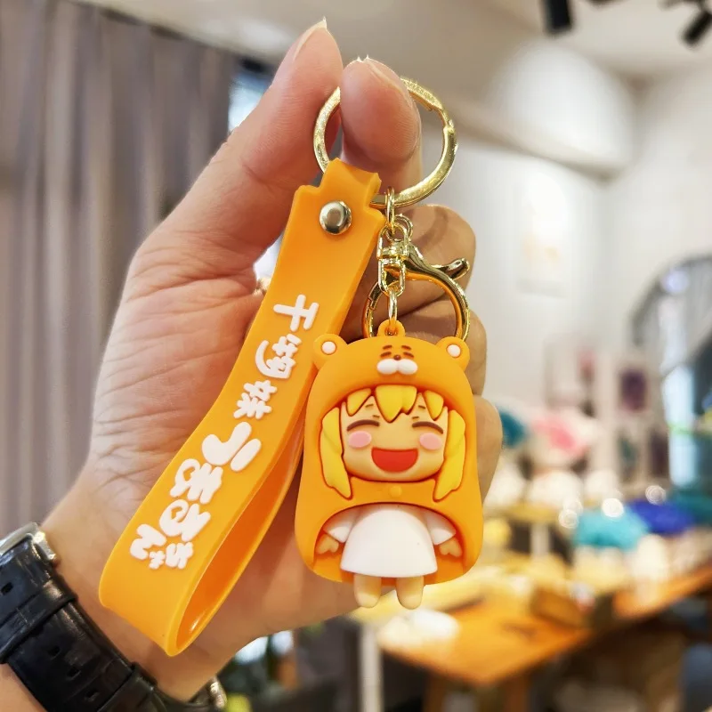 Anime Himouto Umaru Chan Cute Cartoon School Bag Pendant Doll Keychain ...