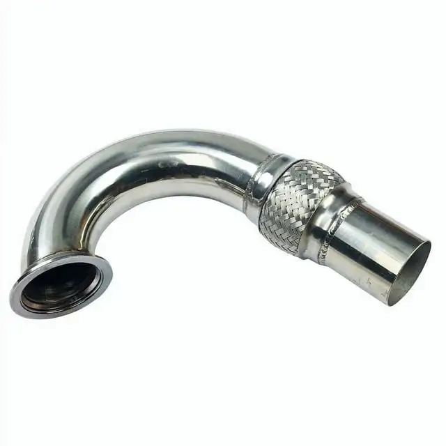 3 Inch Turbo Exhaust Pipe Downpipe for VW Golf GTI 2.0T MK7 2012-2015 ...