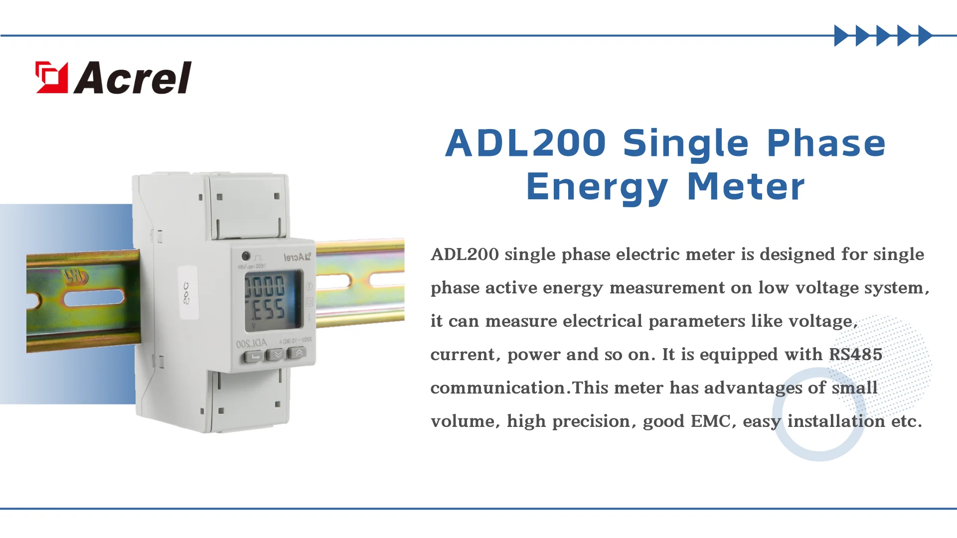 ADL200 Hybrid Inverter Compatible 220V Output Single Phase MID Meter ...