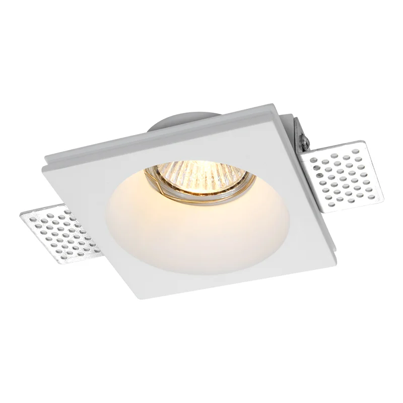 Gu10 Environmental Plaster Light Body Modern 7w 10w Led Recessed ...