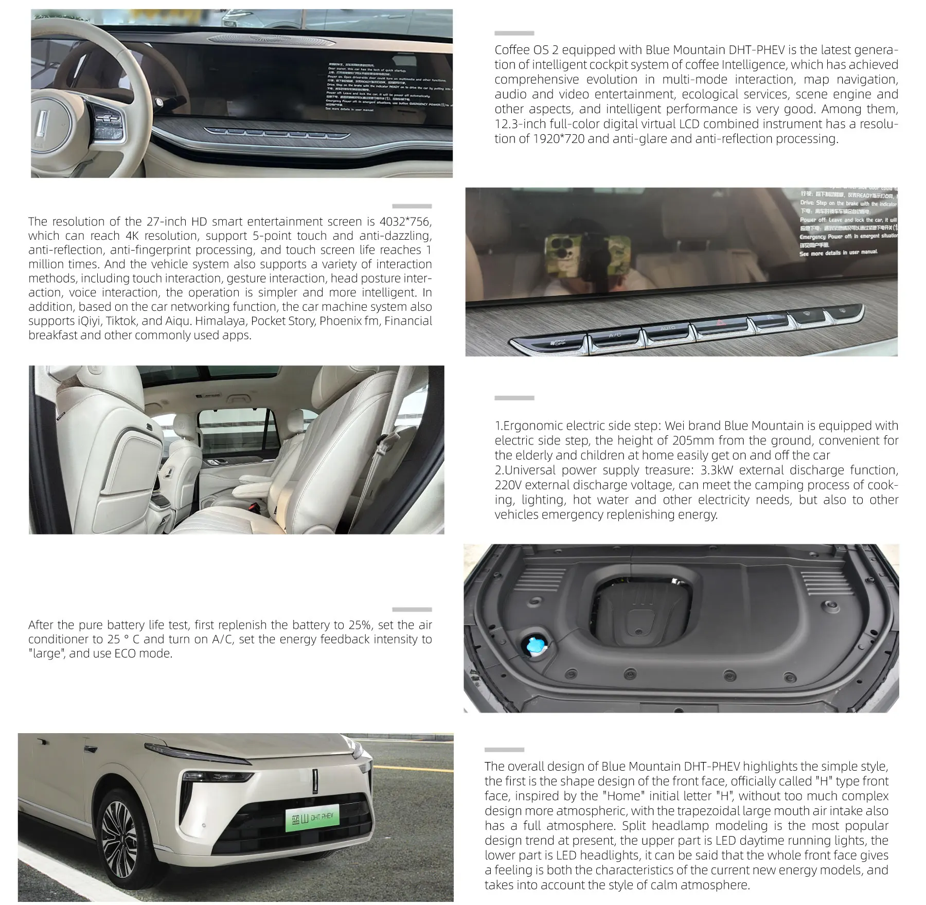 7-seater Cheap Chinese Street-legal Electric Car Wey Lanshan Dht-phev ...