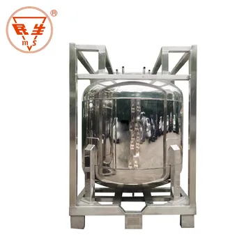 1000 Liter Chemical Stainless Steel Electrolyte Storage Tank Drum ...