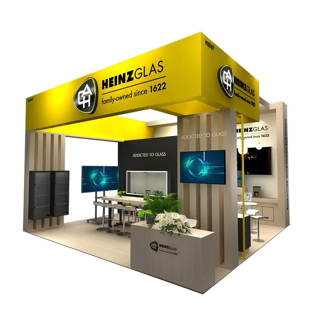 Premium 20x20ft Trade Show Booth Design Exhibition Booth Display Stand Modular Exhibition Booth ...