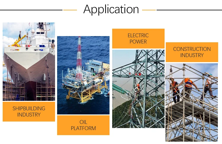 Galvanized Construction Scaffolding Steel Walk Board Platform ...