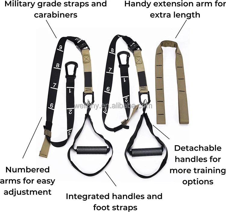 Suspension Trainer - Ultimate Fitness Tool for All Levels