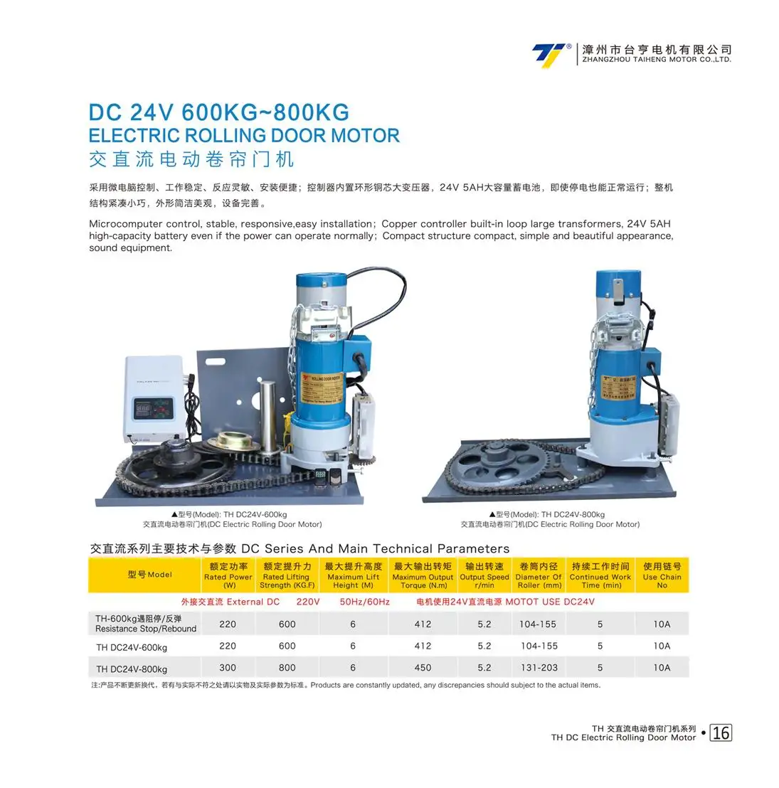 Hot Sale DC Roller Shutter Operator With Backup Battery Controller 24V ...