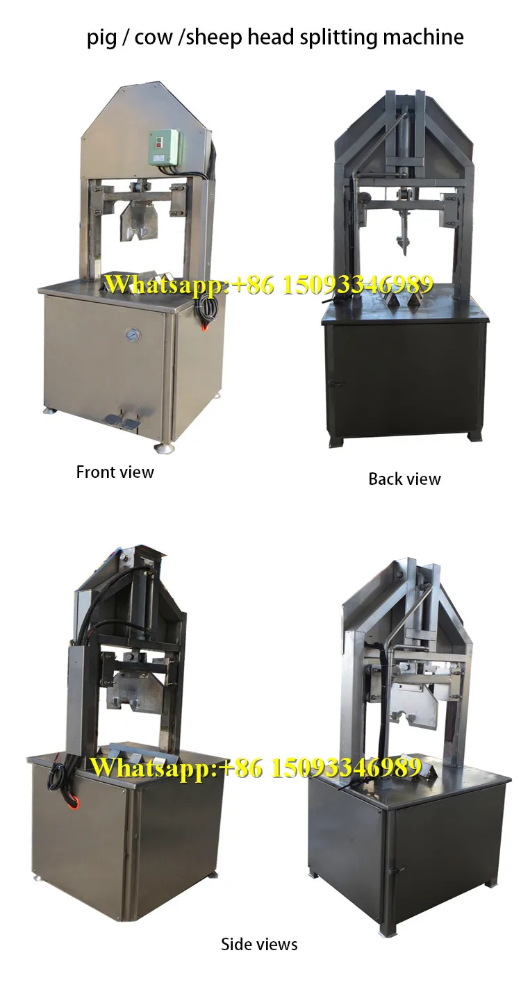 Hydraulic Cow Head Splitter - High Productivity Cutting