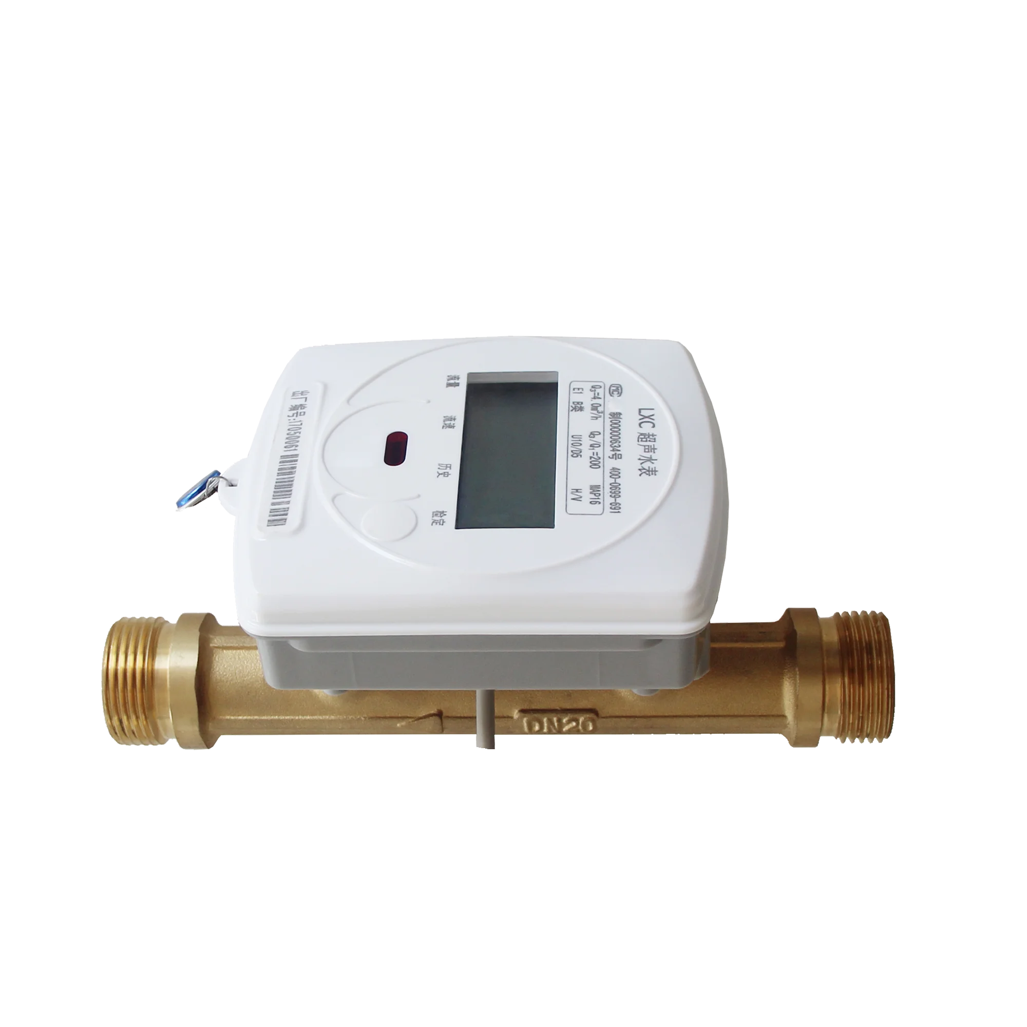 High Precision Rs485 Pulse Output Lorawan Ultrasonic Water Meter Dn15 ...