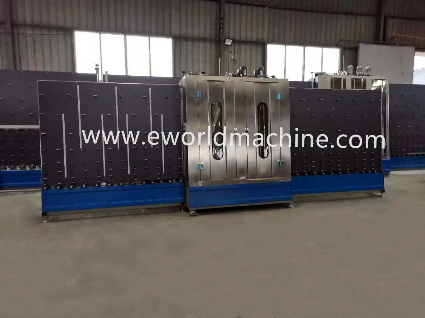 Factory Price Vertical Glass Washing Drying Machine Insulating Glass ...