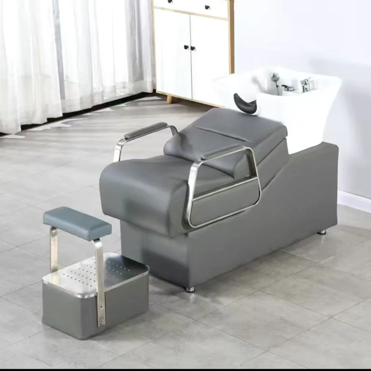 Head Spa Machine Modern Barber Shop Hair Salon Furniture Salon Basin ...