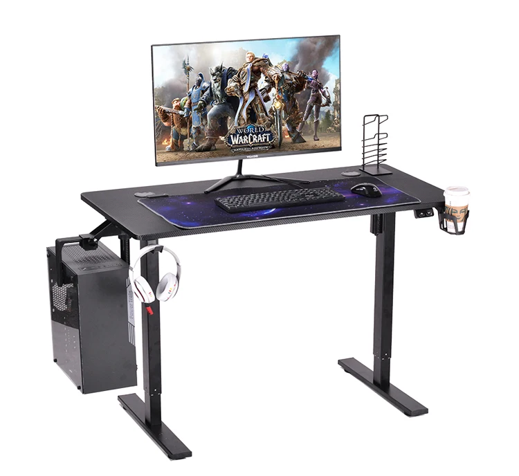 Zd Desk Ergonomic Smart Custom Computer Table Black Mechanical Electric ...