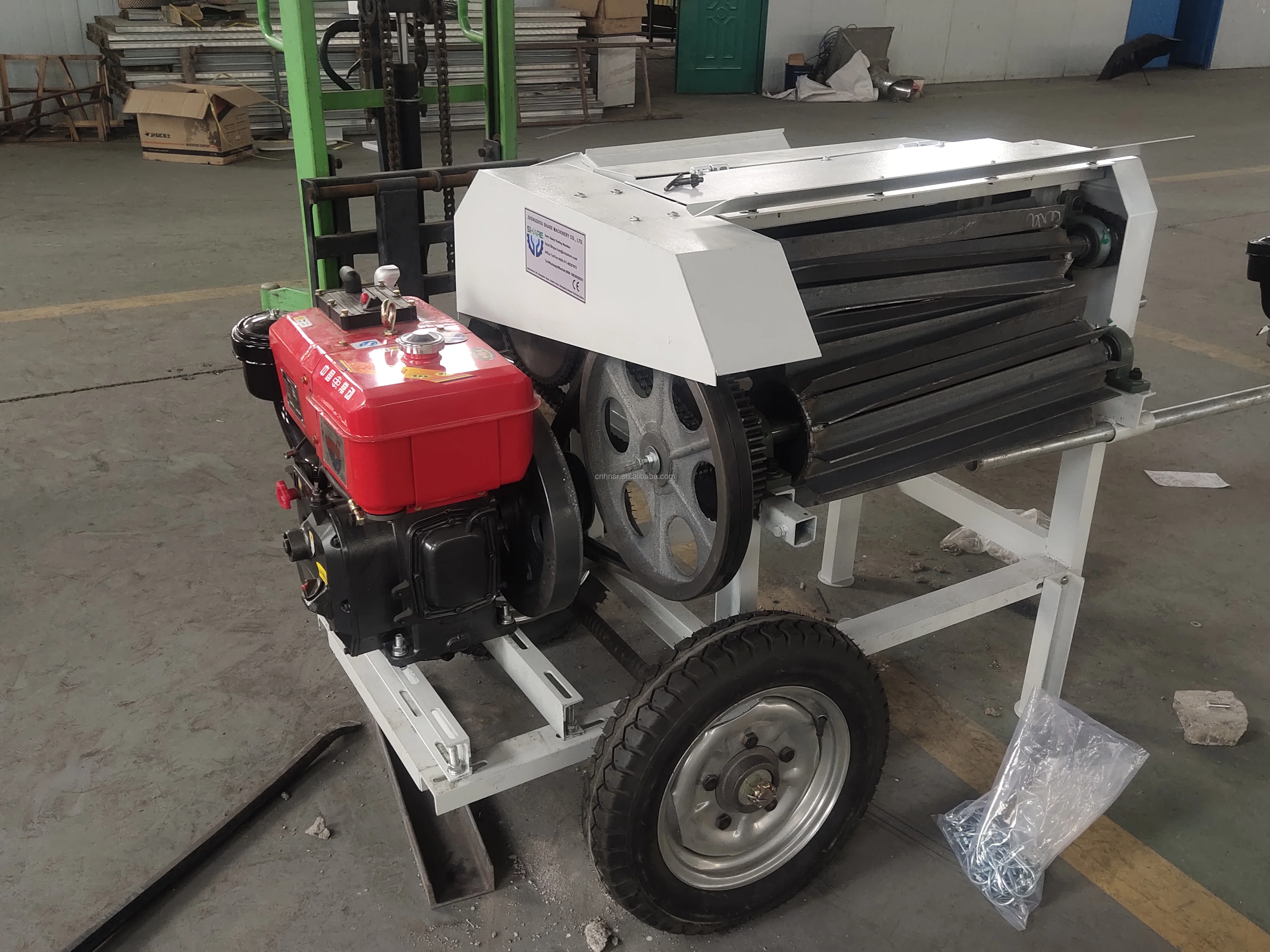 Hemp Fiber Decorticator Machine - High Productivity Equipment