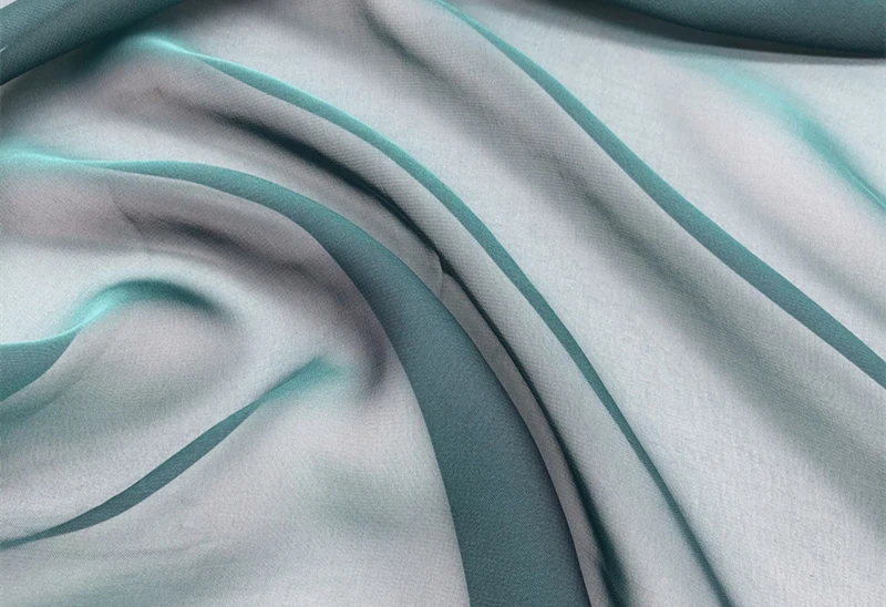 30D Polyester Glitter Satin Fabric Two-tone Cation Polyester Fabric ...