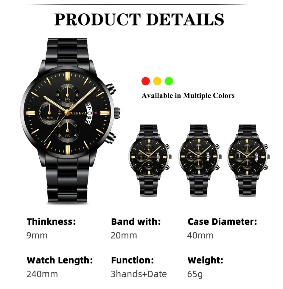Shop Our Collection of Luxury Men's Watches with Quartz