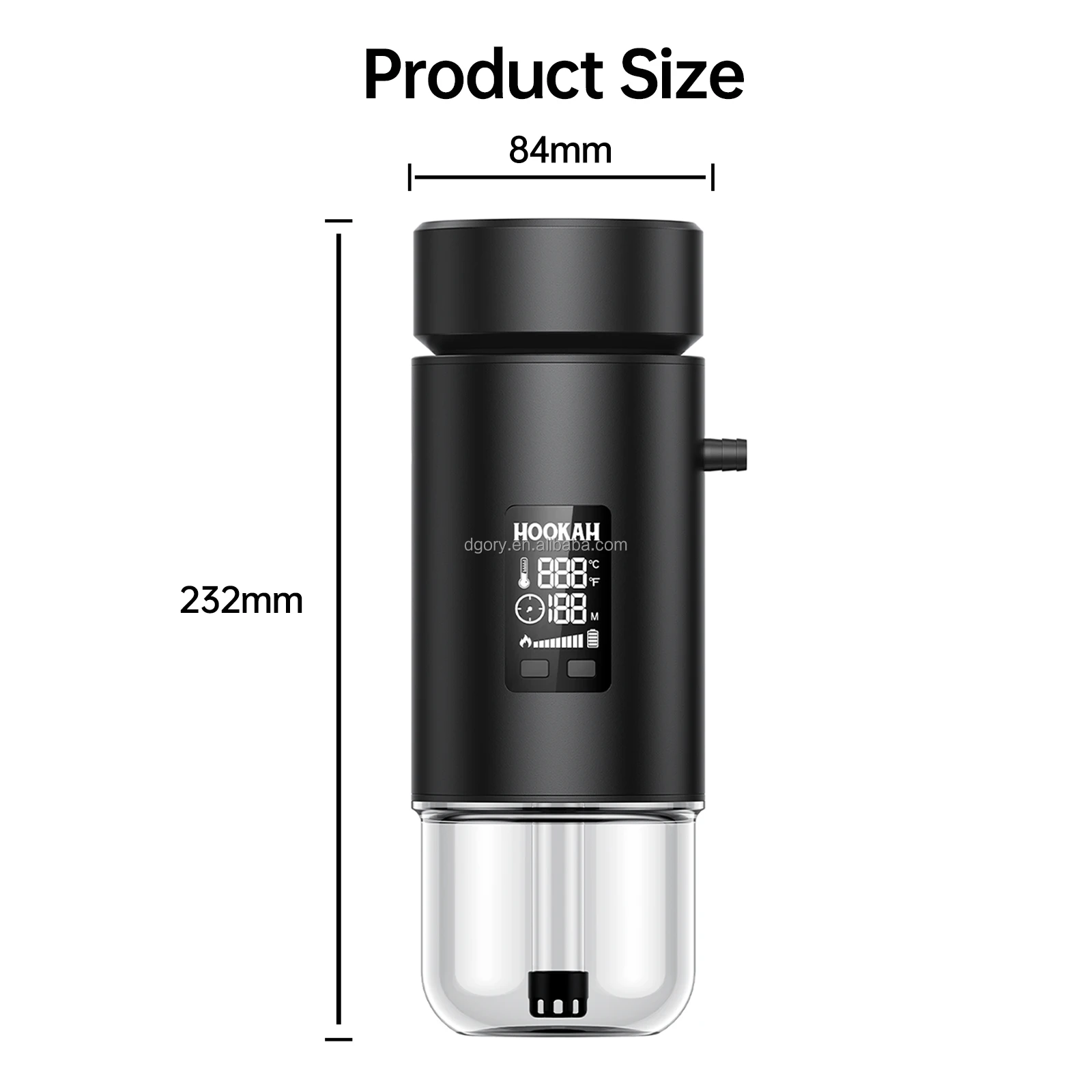 2025 Upgraded Shisha Smart Electric Rechargeable Portable Car ...