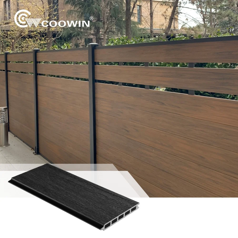 CWF-01 Anti-water Outdoor Scratch Resistant WPC Wall Panel Fence ...