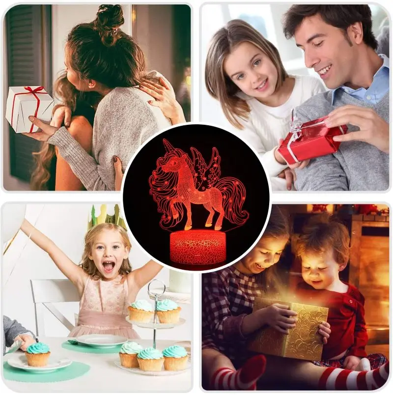 3D Night Light - Customized LED Game Room Desktop Lamp