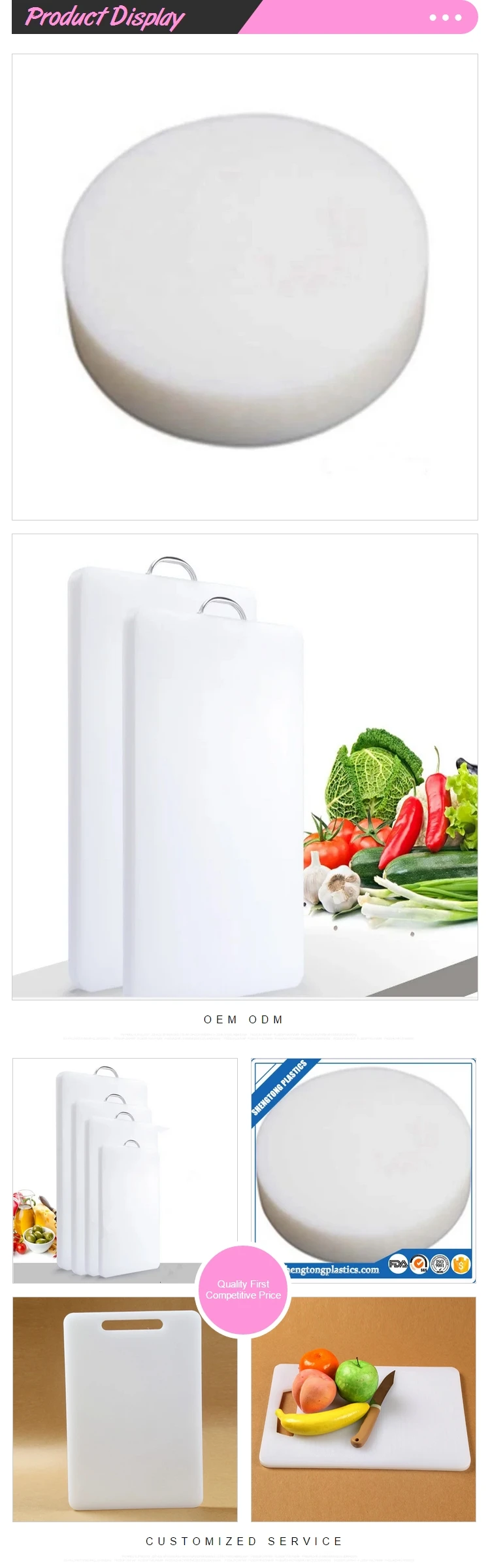 Plastic End Grain Board resin Board folding Cutting Board With Great ...