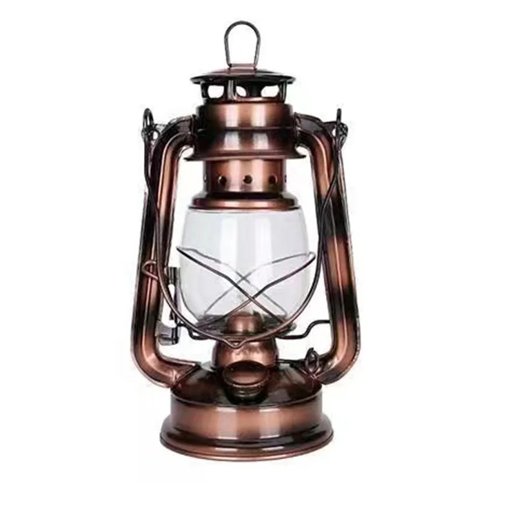 Vintage Style Hanging Kerosene Oil Lantern - Retro Charm
