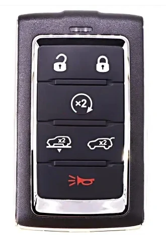 2021-2022 Forjeep Grand Wagoneer 5+1 6 Buttons Ask Smart Remote Key ...