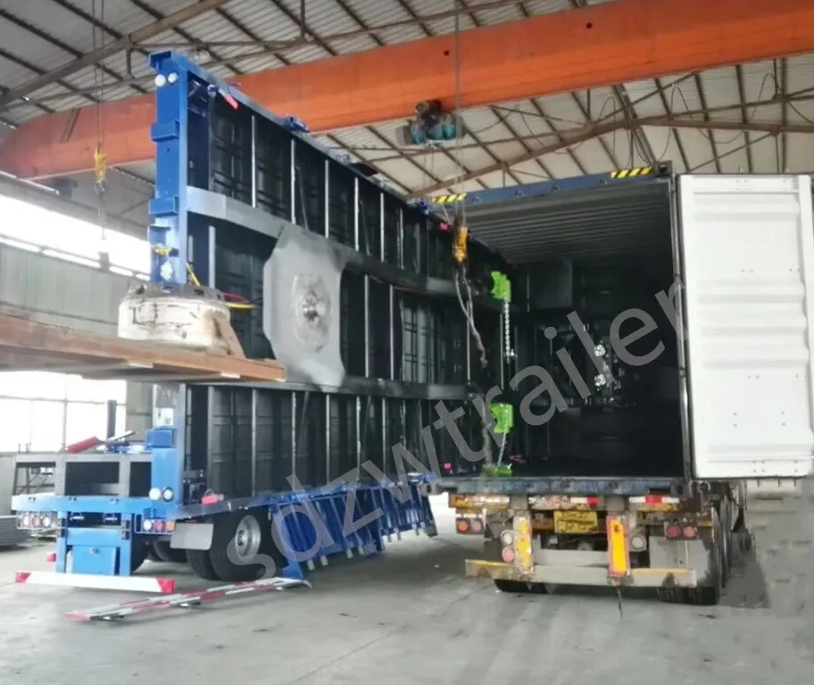 3 Axle 20ft 40ft Skeletal Container Chassis Skeleton Truck Semi Trailer ...