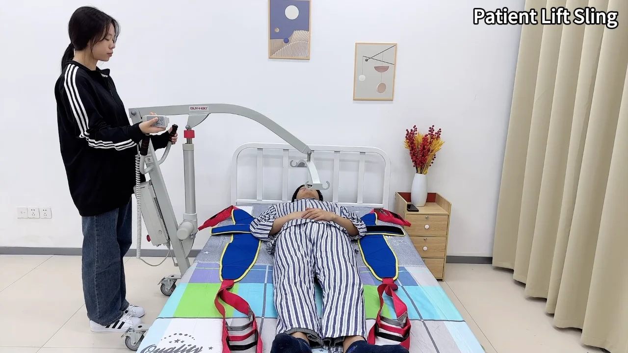 Buyhao Medical Devices Sitting&standing Patient Transfer Lift Hoist ...