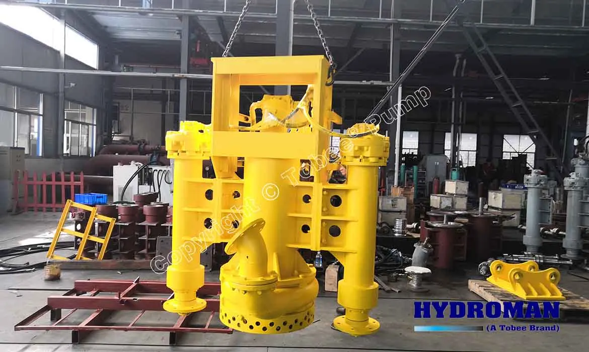 40-tons Excavator Mounted Hydraulic Dredging Submersible Pump ...