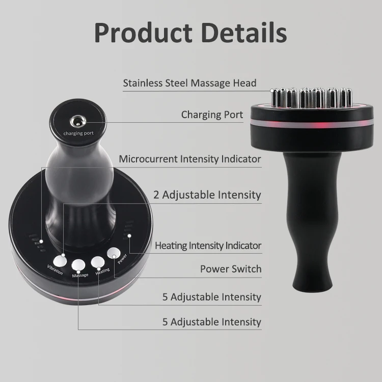 Multifunctional Electric Meridian Massage Brush - Body Massager