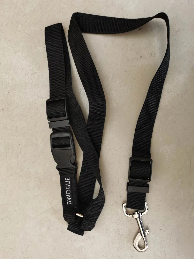 Customized Adjustable Pet Dog Seat Belt - Reflective Safety