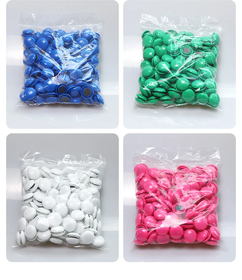 Office Whiteboard Accessories - Colorful Magnetic Buttons