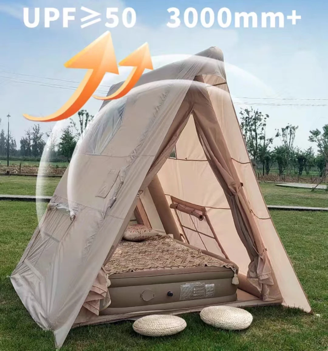 5.6 Square Automatic Triangle Inflatable Air Transparent Window Beach ...