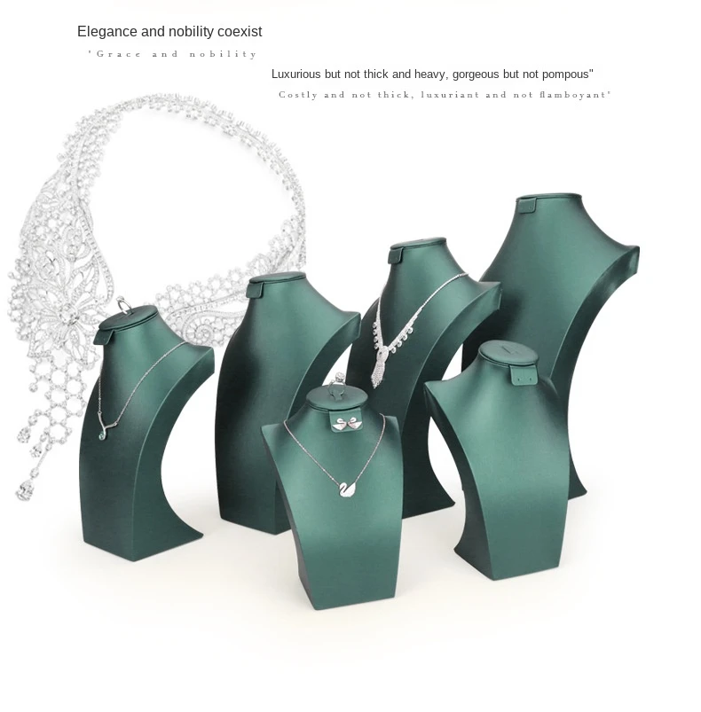 Design Professional Custom Jewelry Display Stand Neck Jewelry Necklace ...